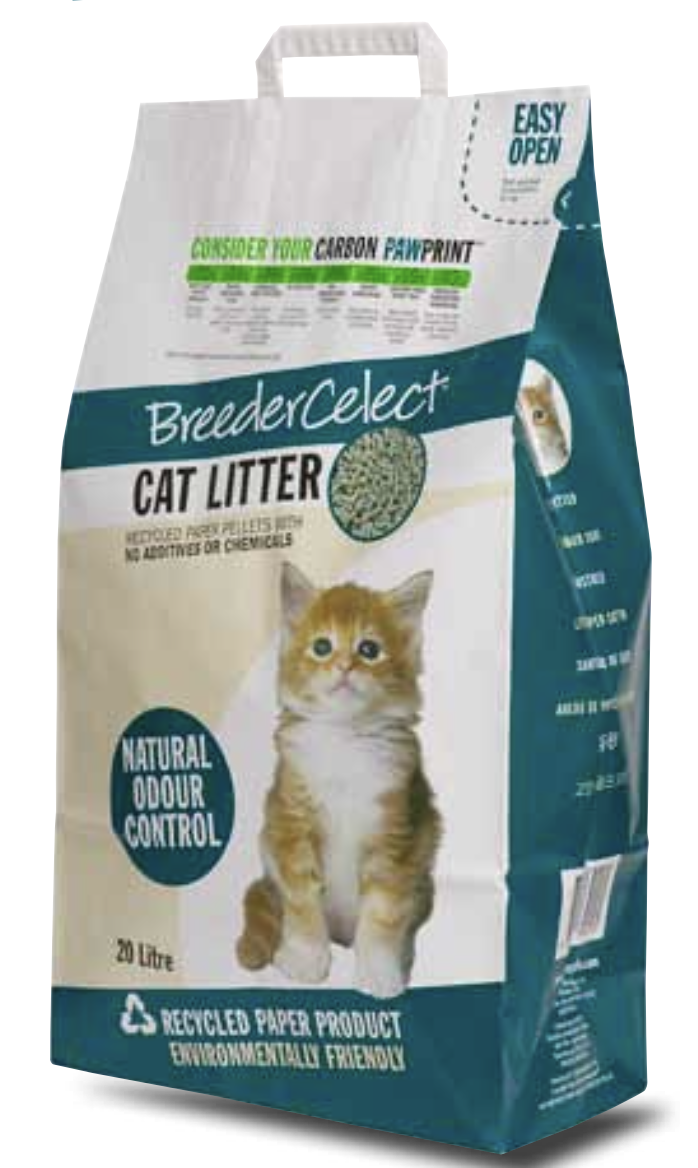 Breeder Celect Cat Litter 3 Sizes | Pet Mart