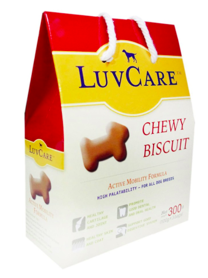 LUV CARE Chewy Biscuit 300g | Pet Mart