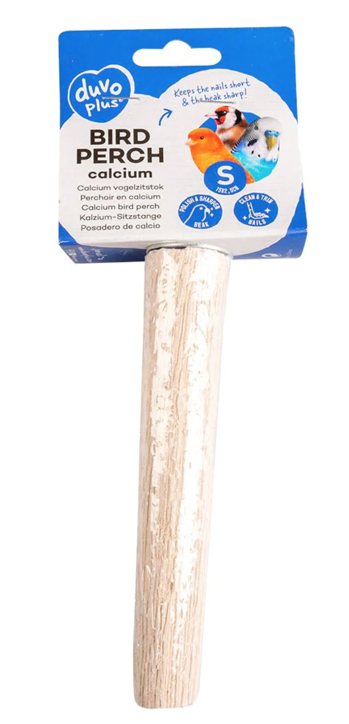 LAROY DUVO Calcium White Bird Perch (S/M | Pet Mart